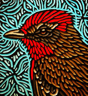 Lisa Brawn’s Vibrant Woodcuts « O' Canada