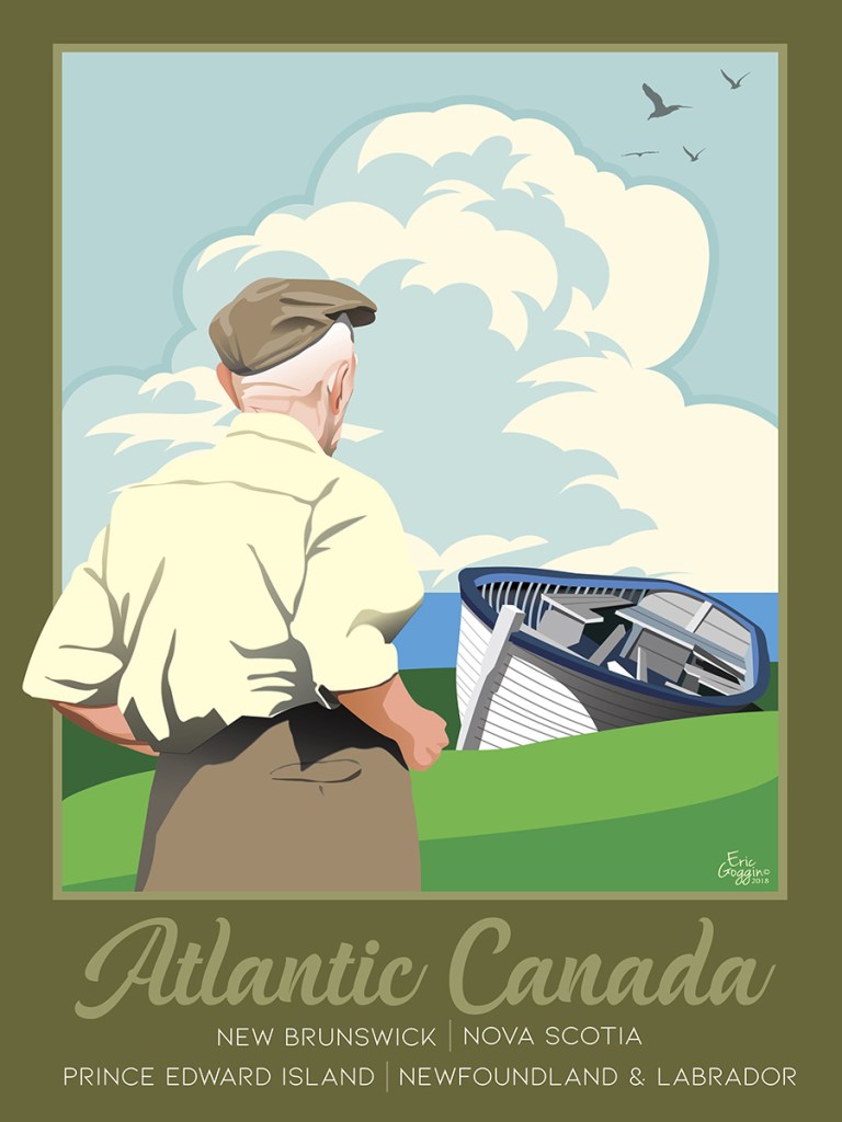 Eric Goggin’s Inviting Travel Posters of Atlantic Canada and Beyond « O ...