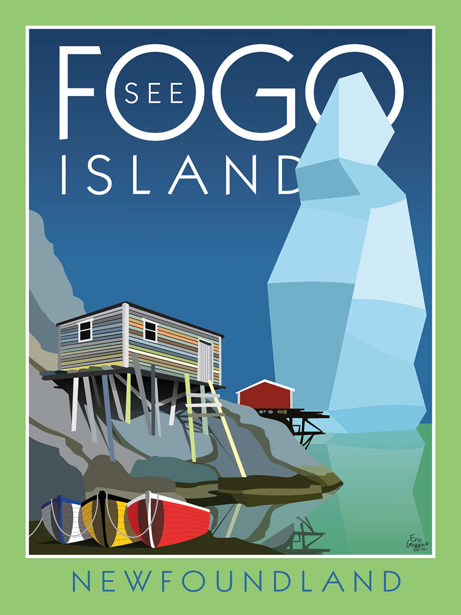 Eric Goggin’s Inviting Travel Posters of Atlantic Canada and Beyond « O ...