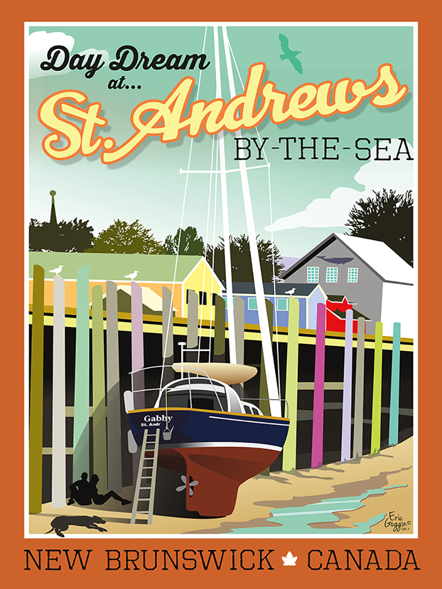 Eric Goggin’s Inviting Travel Posters of Atlantic Canada and Beyond « O ...