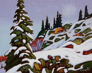 Gorgeous Winter Scenes by Nicholas Bott « O' Canada